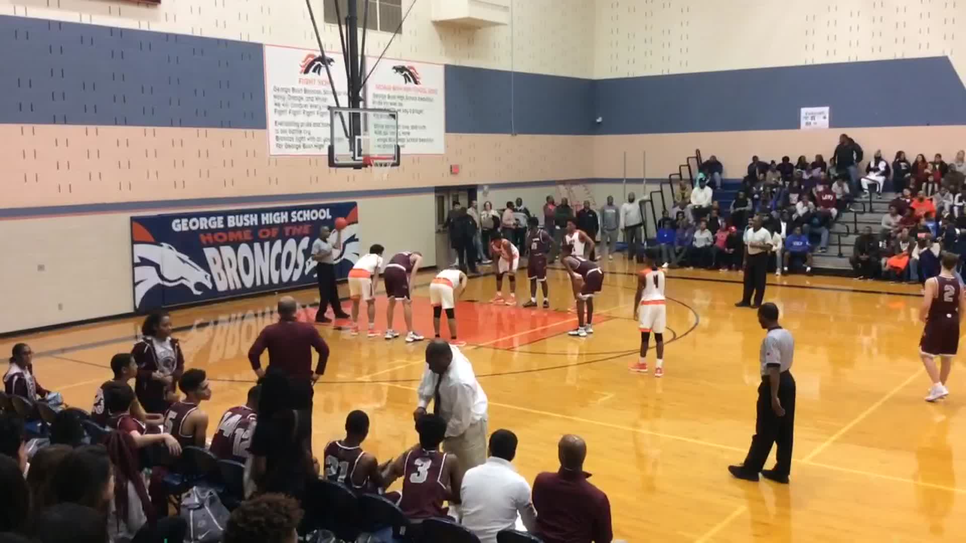 Cherry vs Bush High School 8 - Jacoby Cherry highlights - Hudl