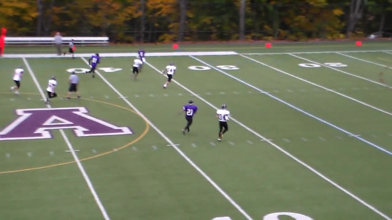 vs. Groton School - JV Football - Vincent Grimaldi highlights - Hudl