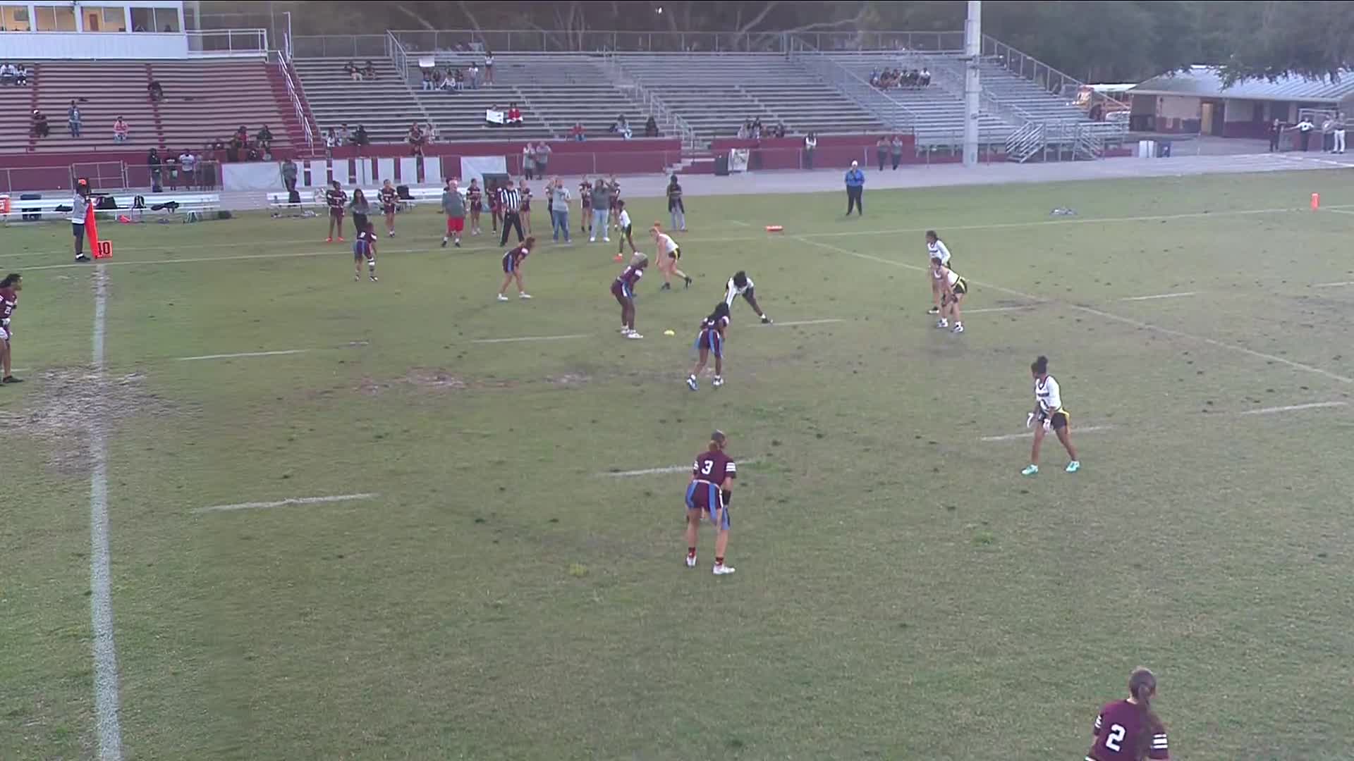 Brandon High School Flag Football - Kendra Yates highlights - Hudl