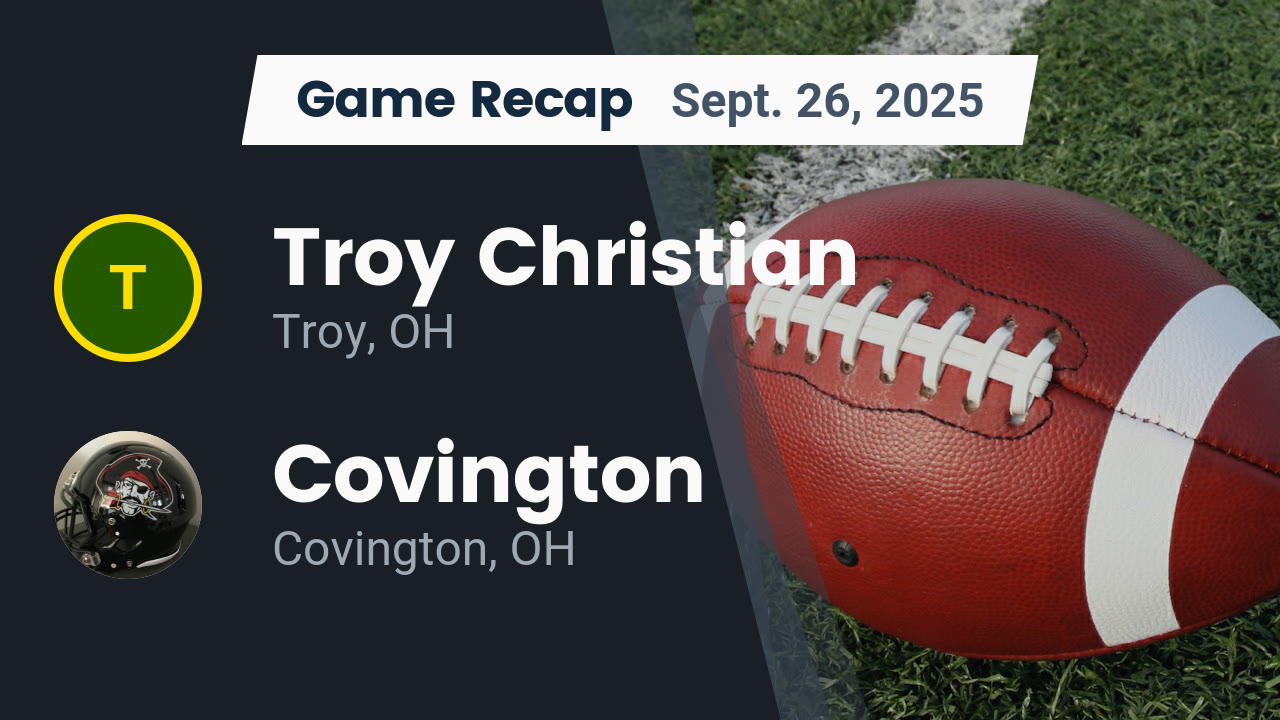 Recap: Troy Christian vs. Covington 2025 - Troy Christian High ...