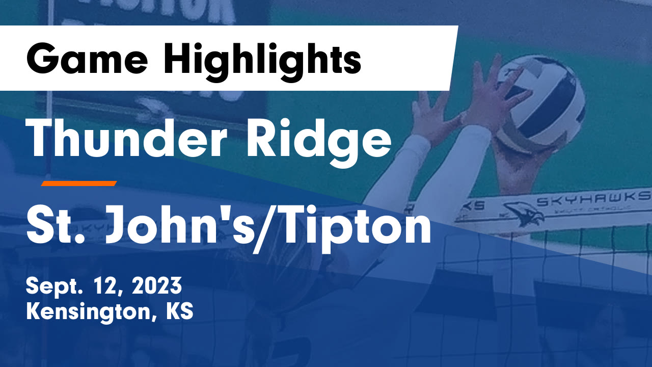 Thunder Ridge (Kensington, KS) High School Sports - Football ...