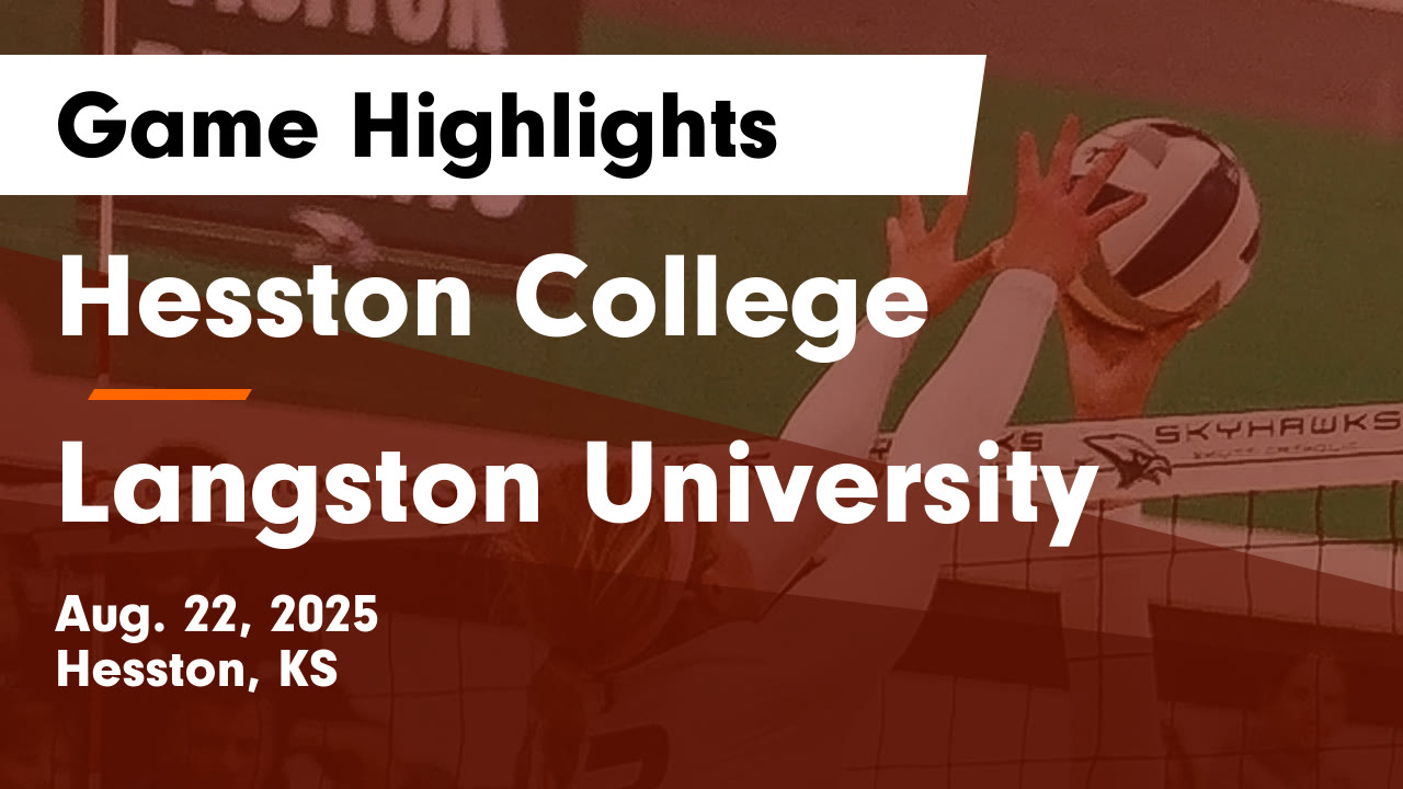 Hesston College vs Langston University Game Highlights - Aug. 22, 2025 ...