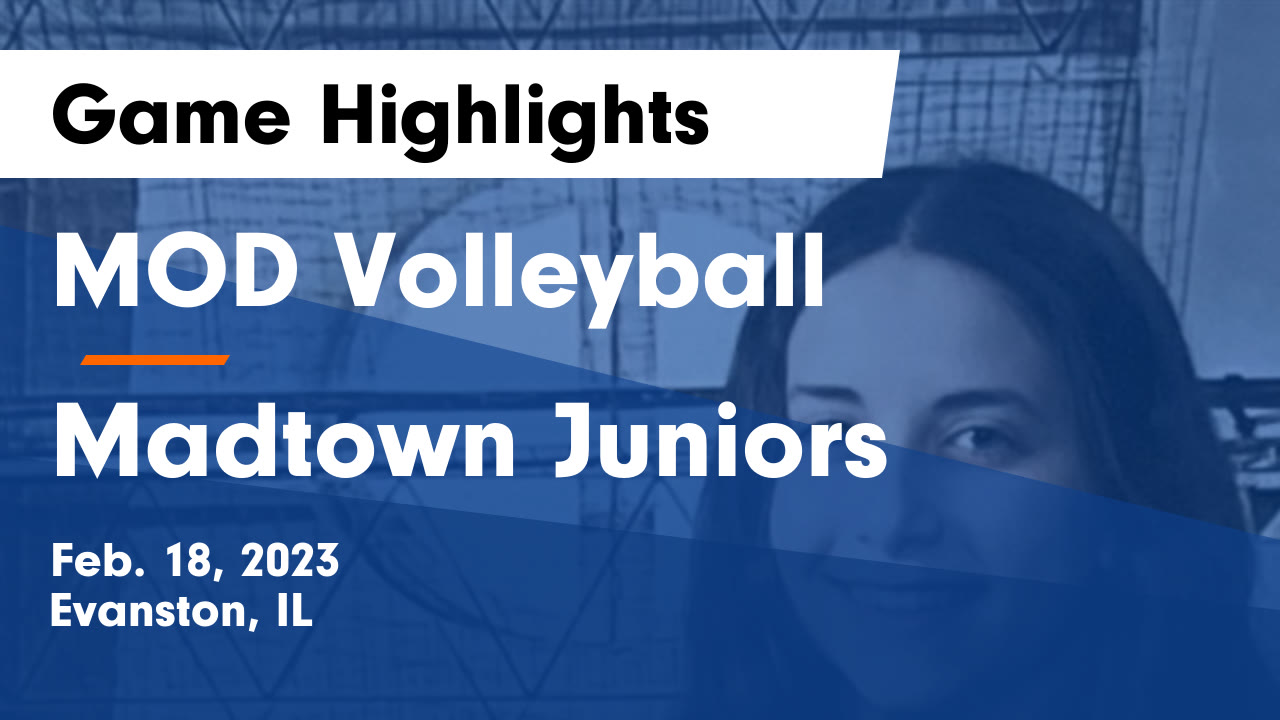 MOD Volleyball vs Madtown Juniors Game Highlights - Feb. 18, 2023 - MOD ...