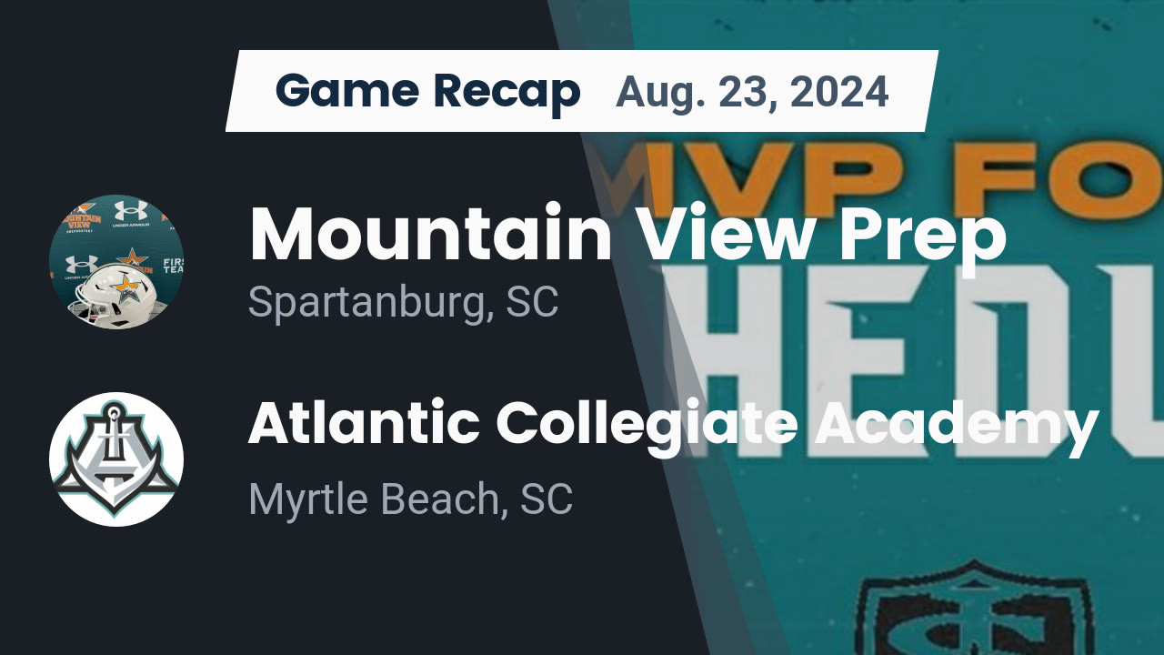 Recap: Mountain View Prep vs. Atlantic Collegiate Academy 2024 ...
