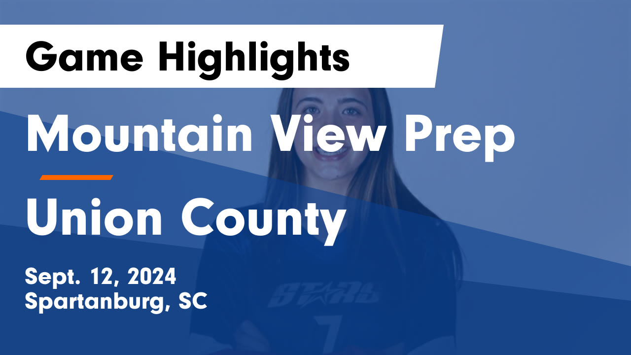 Mountain View Prep vs Union County Game Highlights - Sept. 12, 2024 - Mountain View Prep ...