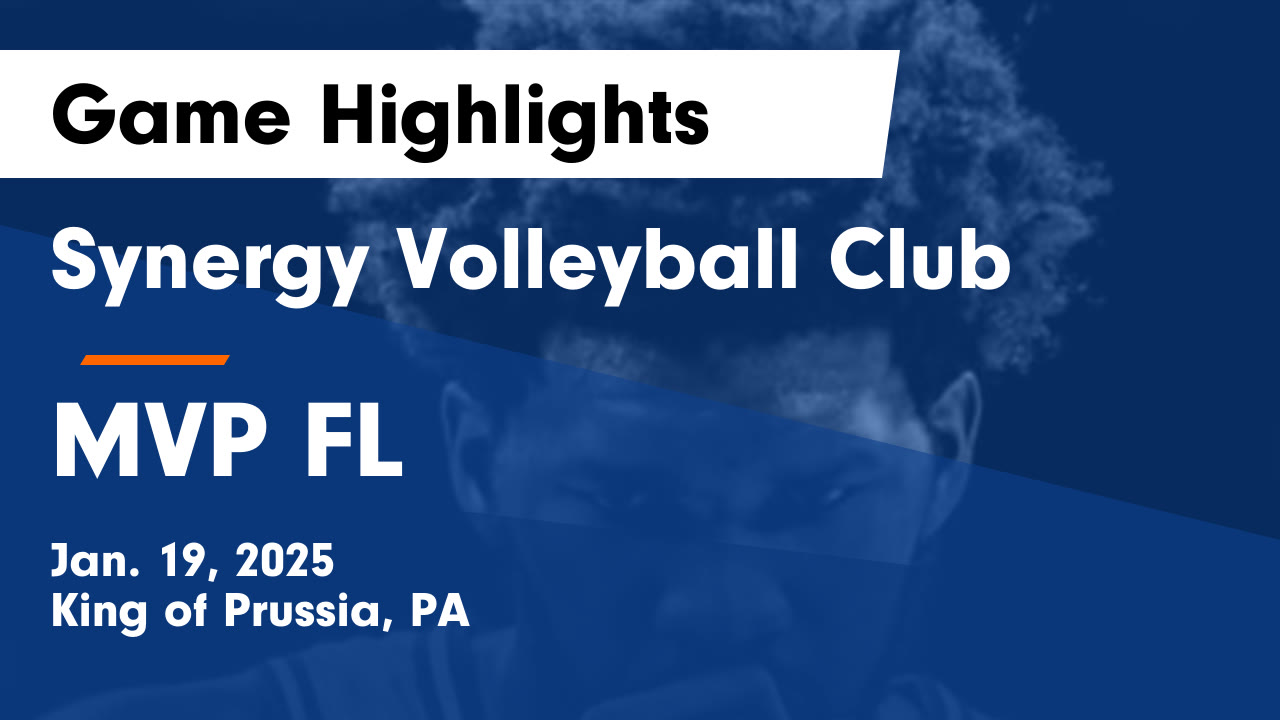 Synergy Volleyball Club vs MVP FL Game Highlights - Jan. 19, 2025 - Synergy Volleyball C ...