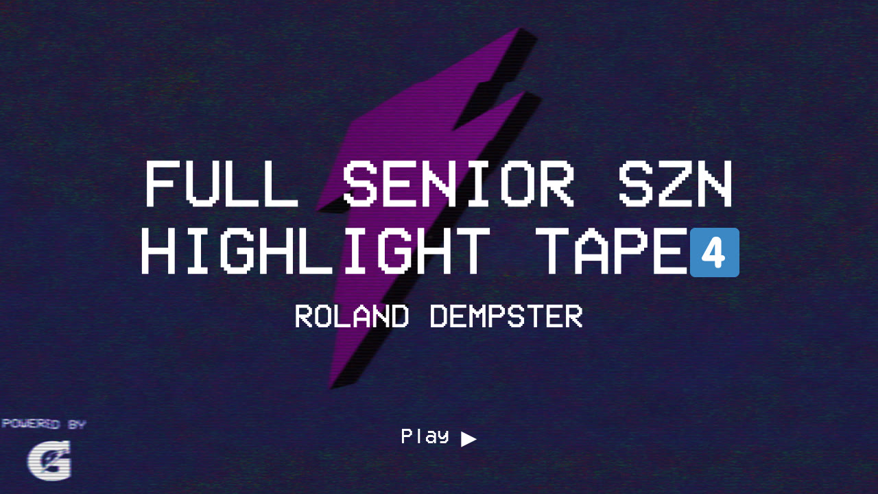 Full Senior Szn Highlight Tape4️⃣ - ROLAND DEMPSTER highlights - Hudl