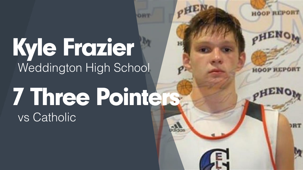 7 Three Pointers vs Catholic - Kyle Frazier highlights - Hudl