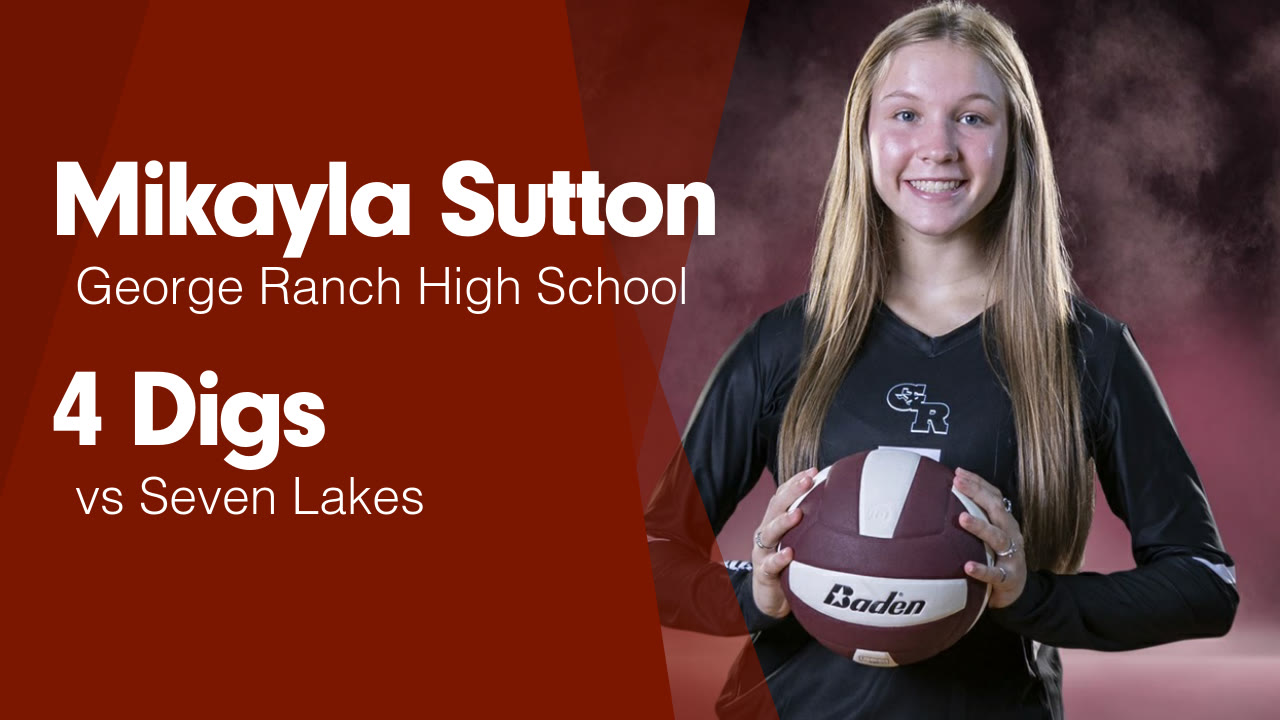 4 Digs vs Seven Lakes - Mikayla Sutton highlights - Hudl