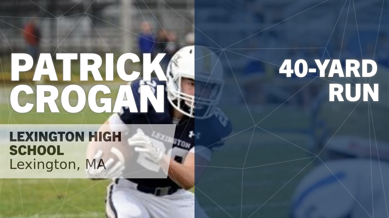 40-yard Run vs Winchester - Patrick Crogan highlights - Hudl