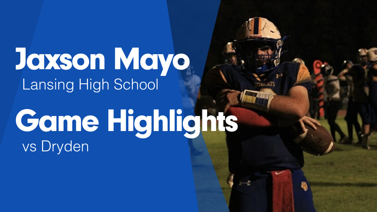 Game Highlights vs Dryden - Jaxson Mayo highlights - Hudl