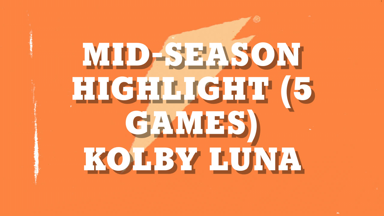 Mid-Season Highlight (5 Games) - Kolby Luna highlights - Hudl