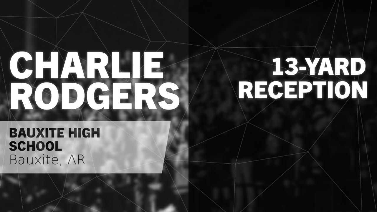 13-yard Reception vs Ashdown - Charlie Rodgers highlights - Hudl