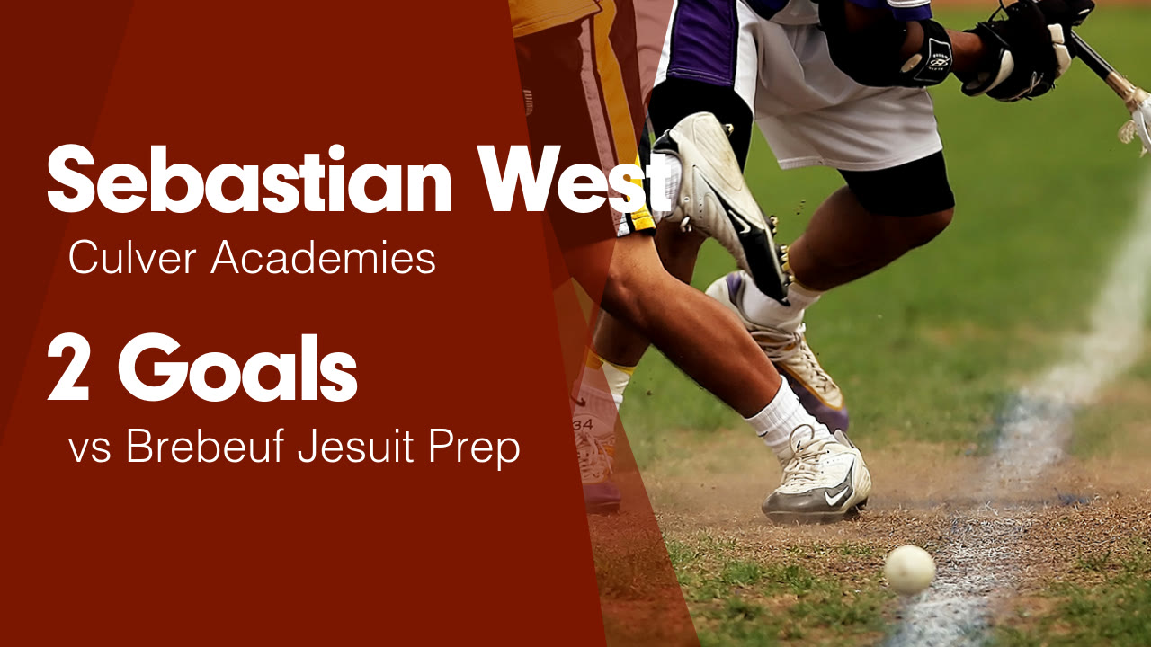 2 Goals vs Brebeuf Jesuit Prep - Sebastian West highlights - Hudl