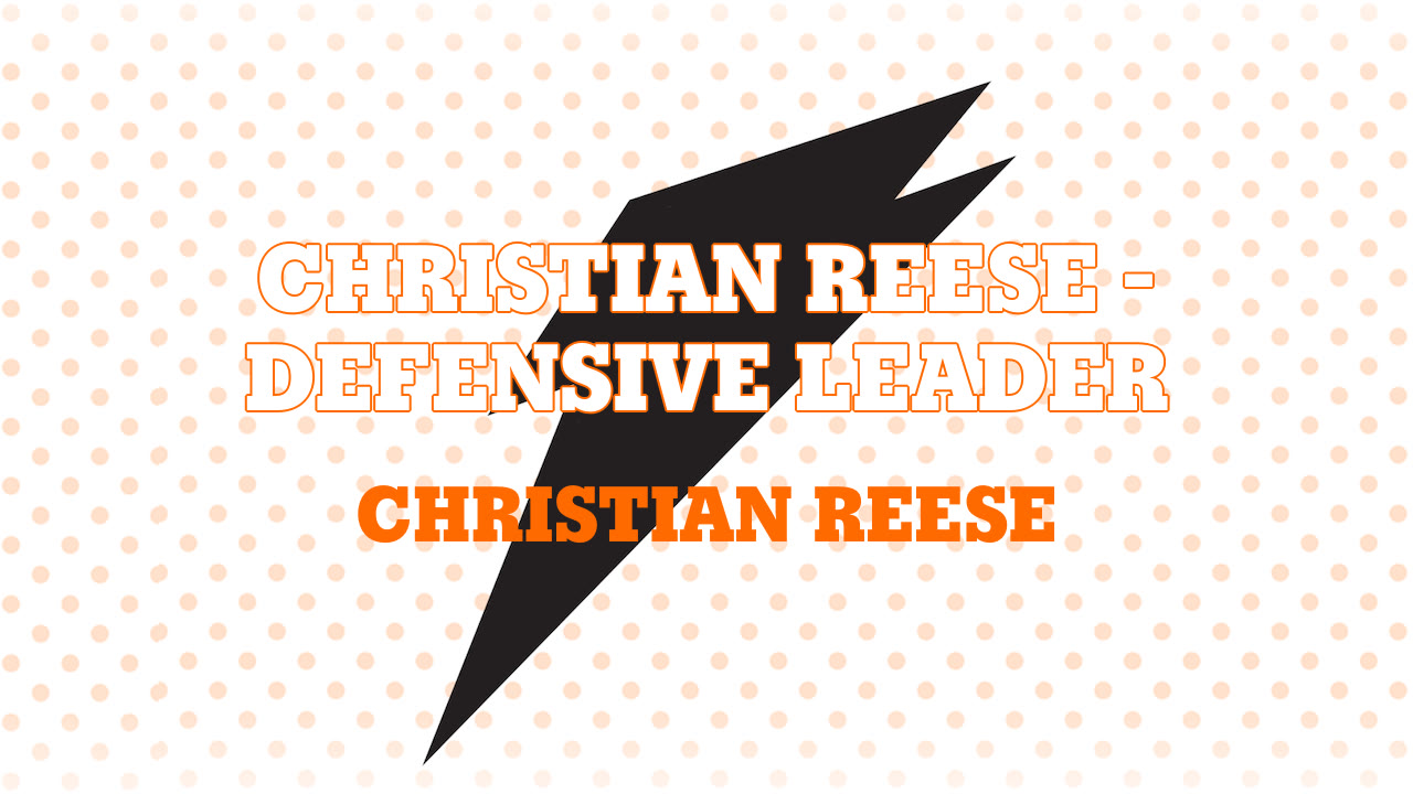 Christian Reese - DEFENSIVE LEADER - Christian Reese highlights - Hudl