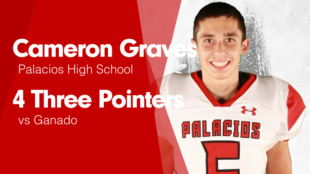 4 Three Pointers vs Ganado - Cameron Graves highlights - Hudl