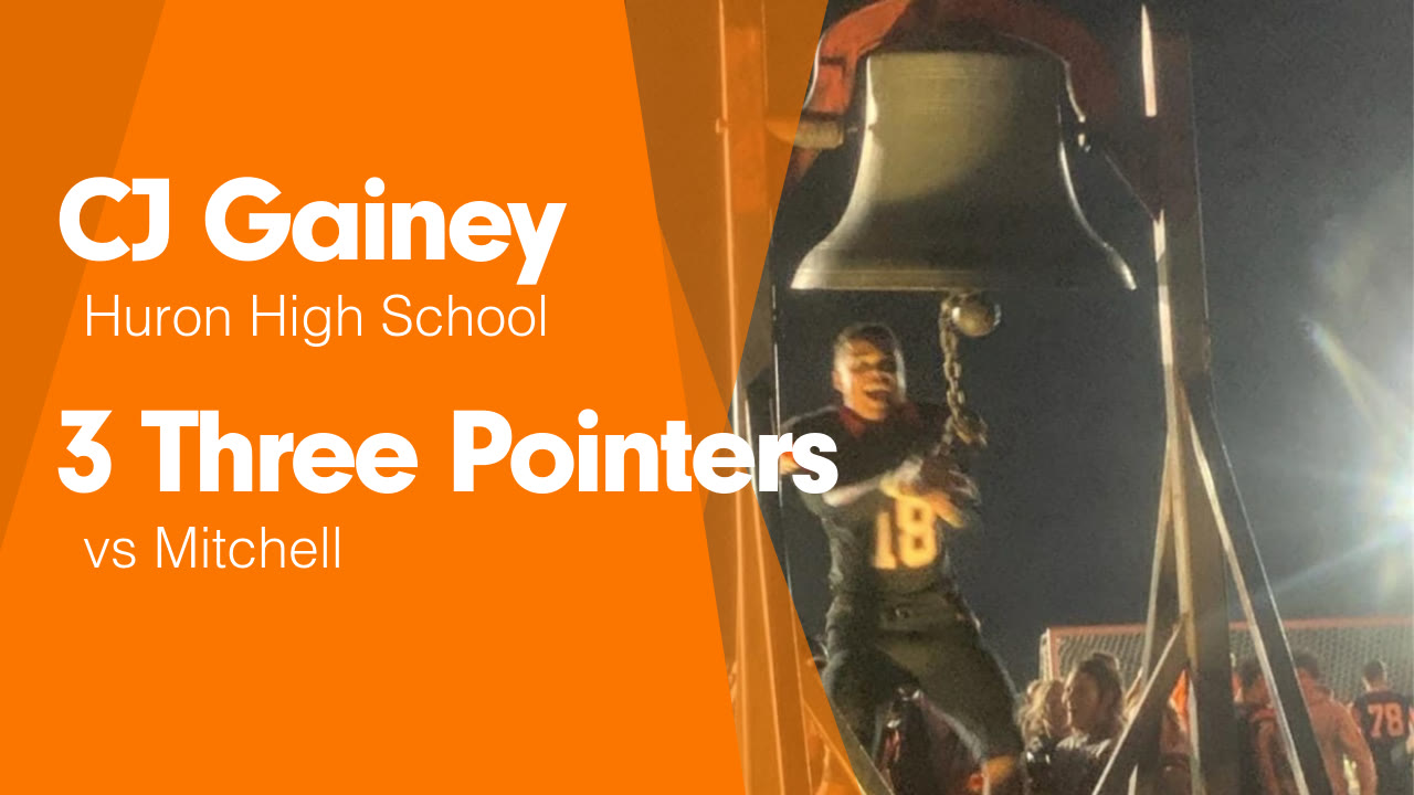 3 Three Pointers vs Mitchell - CJ Gainey highlights - Hudl