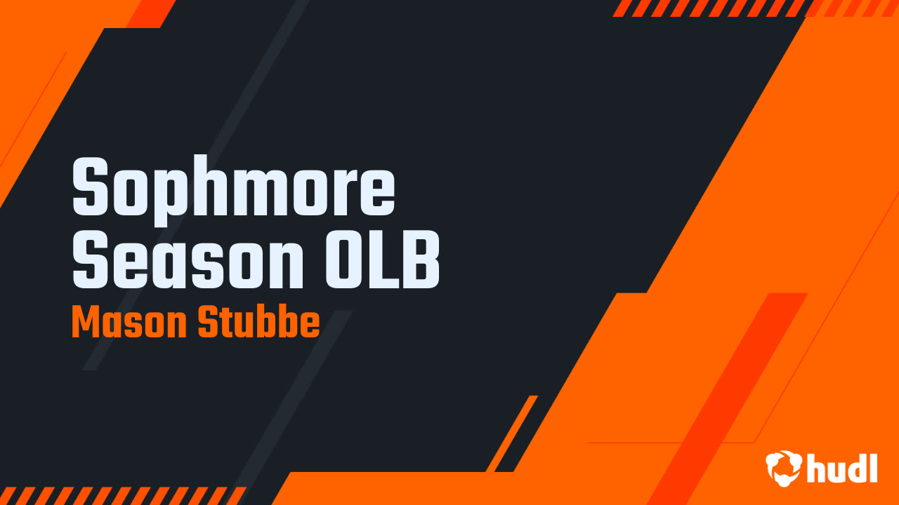 Sophmore Season OLB - Mason Stubbe highlights - Hudl
