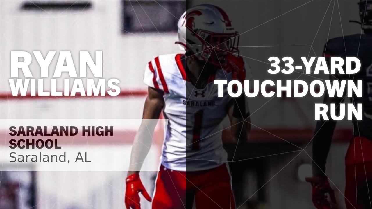 33-yard Touchdown Run vs Baldwin County - Ryan Williams highlights - Hudl