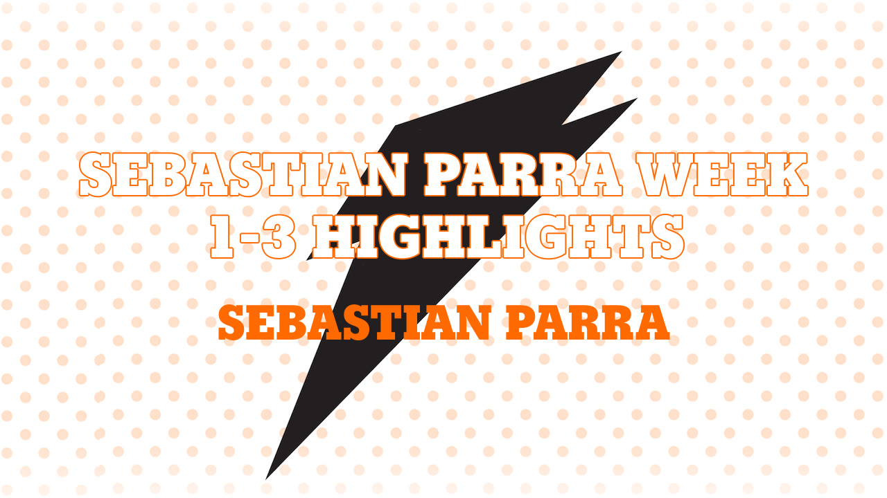Sebastian Parra Week 1-3 Highlights - Sebastian Parra highlights - Hudl