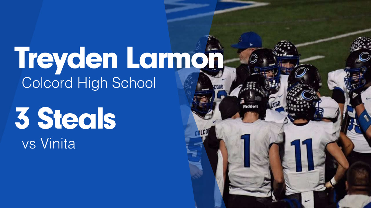 3 Steals vs Vinita - Treyden Larmon highlights - Hudl