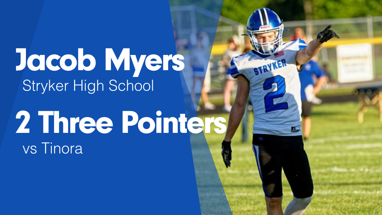 2 Three Pointers vs Tinora - Jacob Myers highlights - Hudl