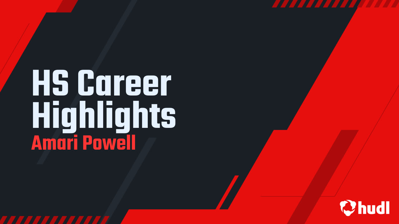 HS Career Highlights - Amari Powell highlights - Hudl