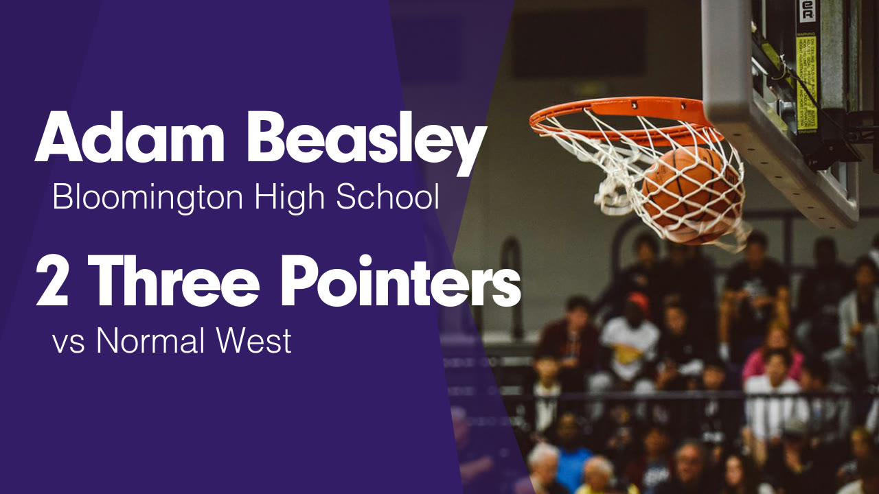 2 Three Pointers vs Normal West - Adam Beasley highlights - Hudl