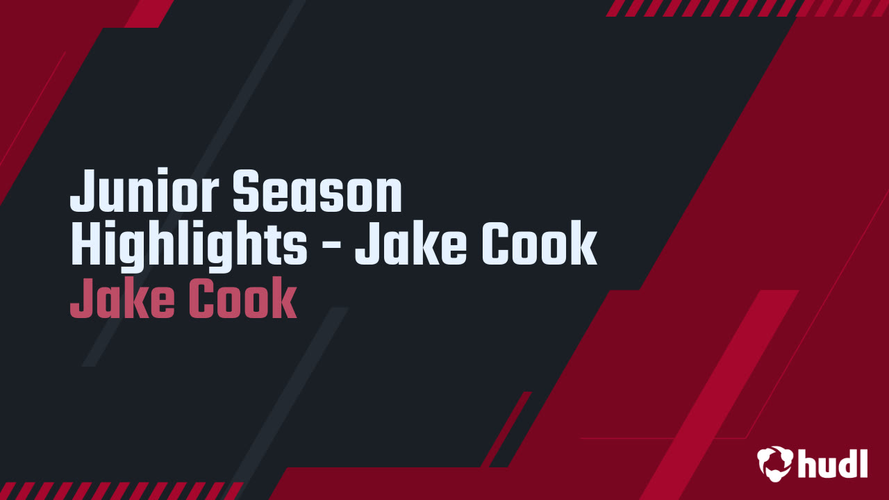 Junior Season Highlights - Jake Cook - Jake Cook highlights - Hudl