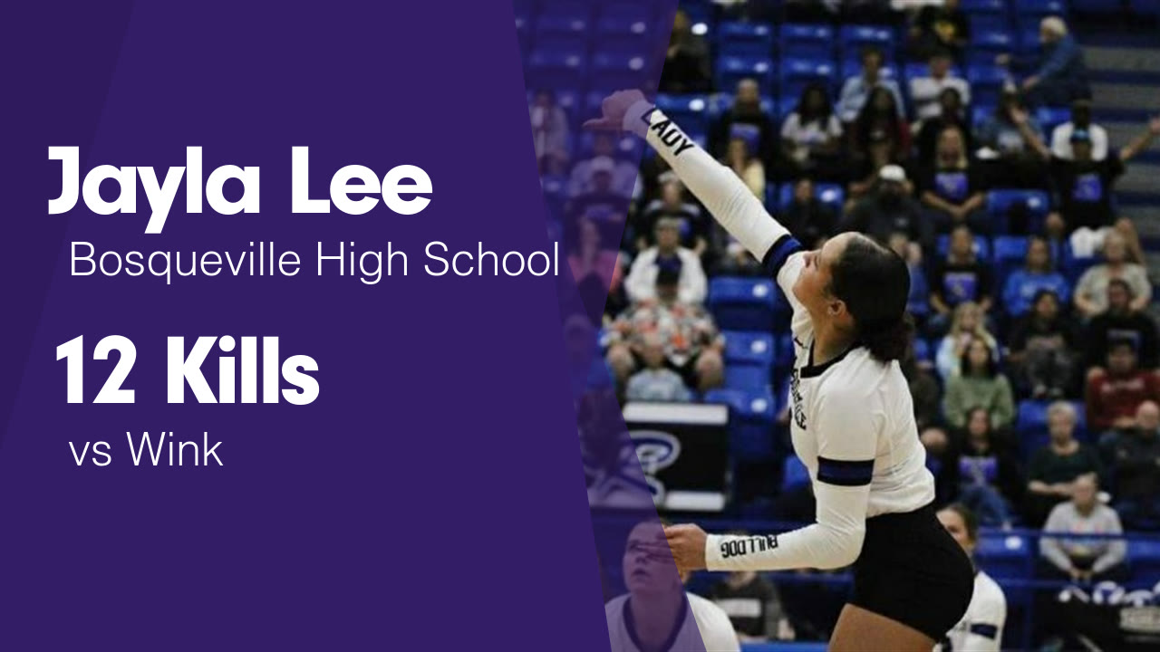 12 Kills vs Wink - Jayla Lee highlights - Hudl