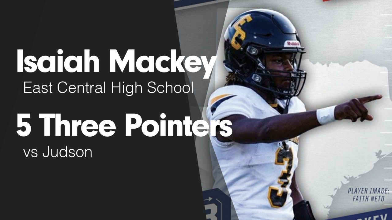 5 Three Pointers vs Judson - Isaiah Mackey highlights - Hudl