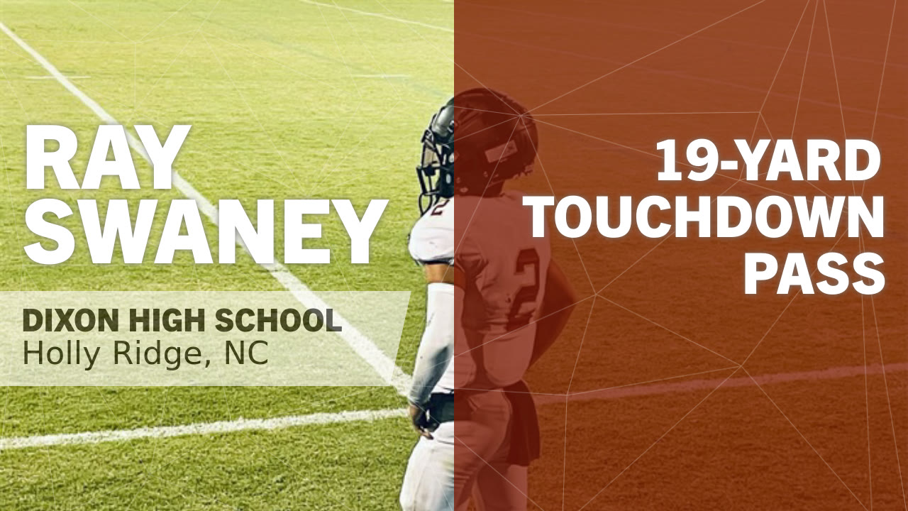 19-yard Touchdown Pass vs Croatan - Ray Swaney highlights - Hudl