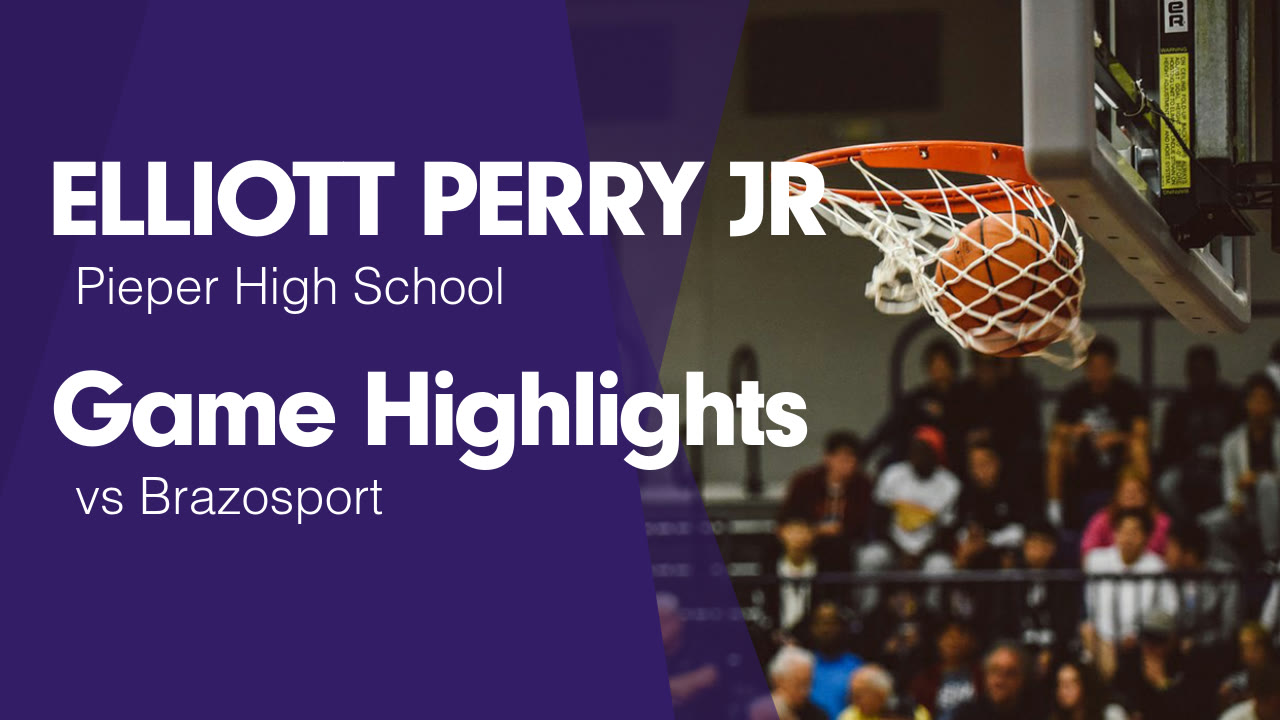 Game Highlights vs Brazosport - ELLIOTT PERRY highlights - Hudl
