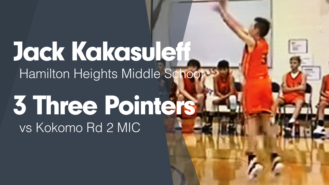 3 Three Pointers vs Kokomo Rd 2 MIC - Jack Kakasuleff highlights - Hudl