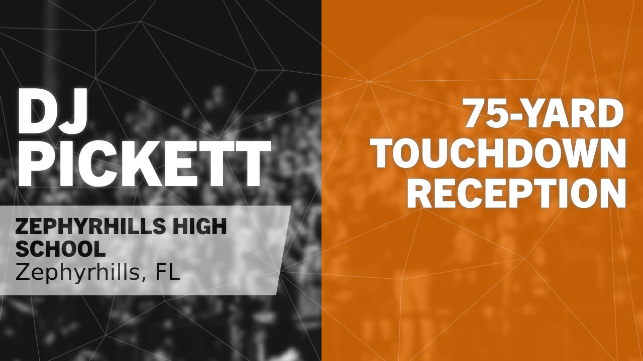 75-yard Touchdown Reception vs South Sumter - DJ Pickett highlights - Hudl