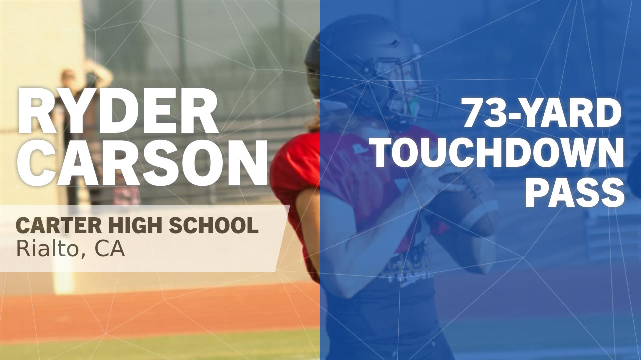 73-yard Touchdown Pass vs Notre Dame - Ryder Carson highlights - Hudl