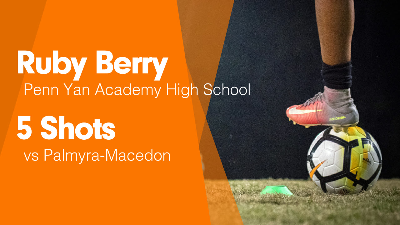 5 Shots vs Palmyra-Macedon - Ruby Berry highlights - Hudl