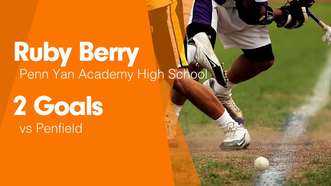 2 Goals vs Penfield - Ruby Berry highlights - Hudl