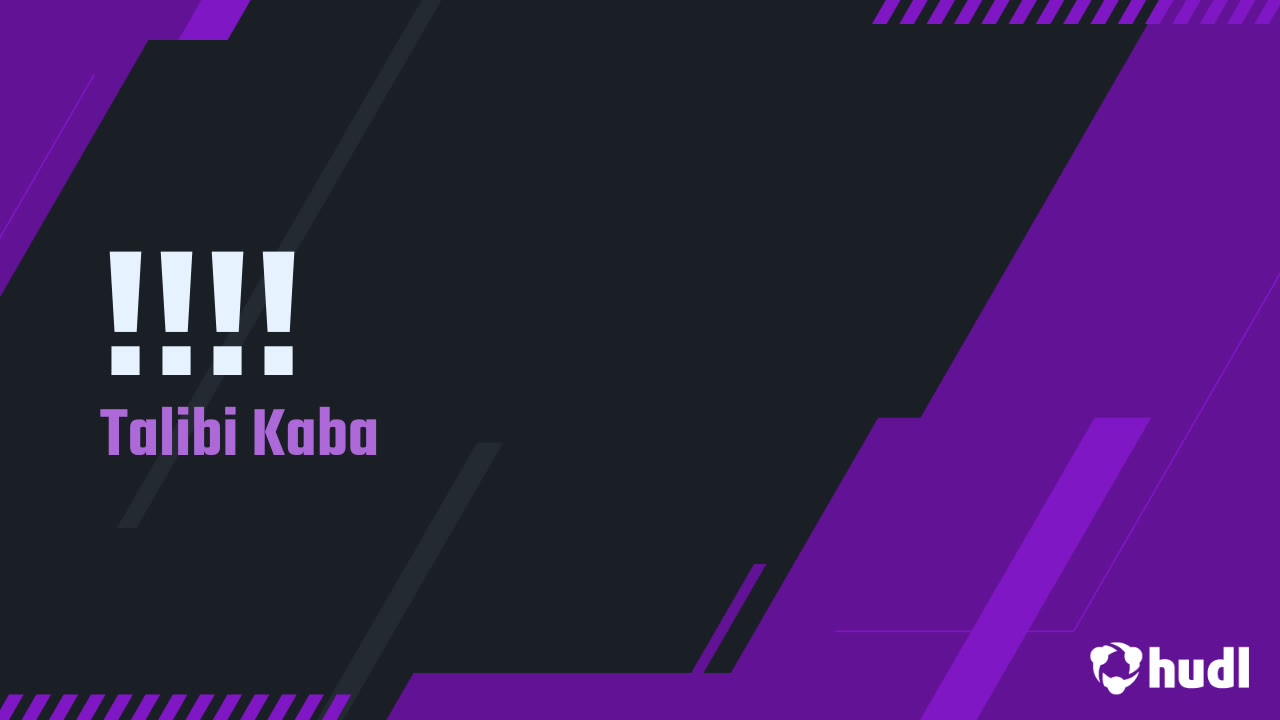 Talibi Kaba highlights - Hudl