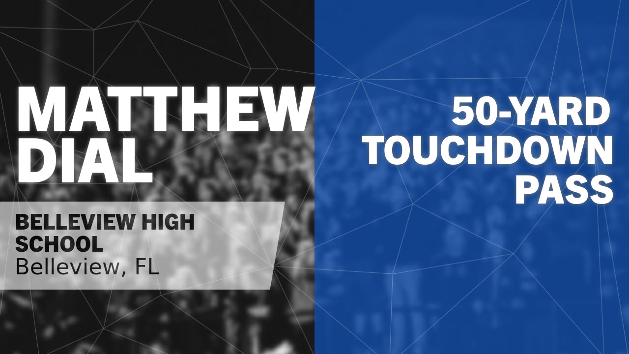 50-yard Touchdown Pass vs Forest - Matthew Dial highlights - Hudl