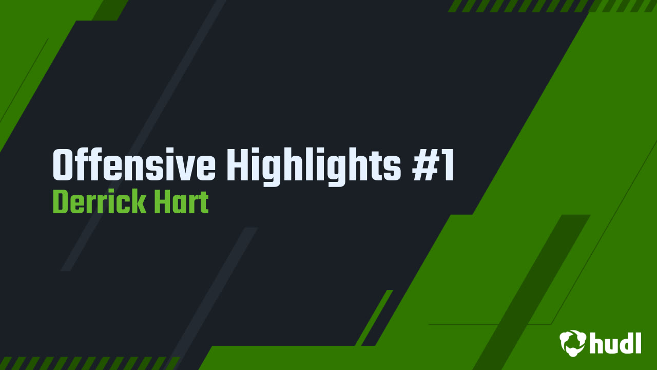 Offensive Highlights #1 - Derrick Hart highlights - Hudl