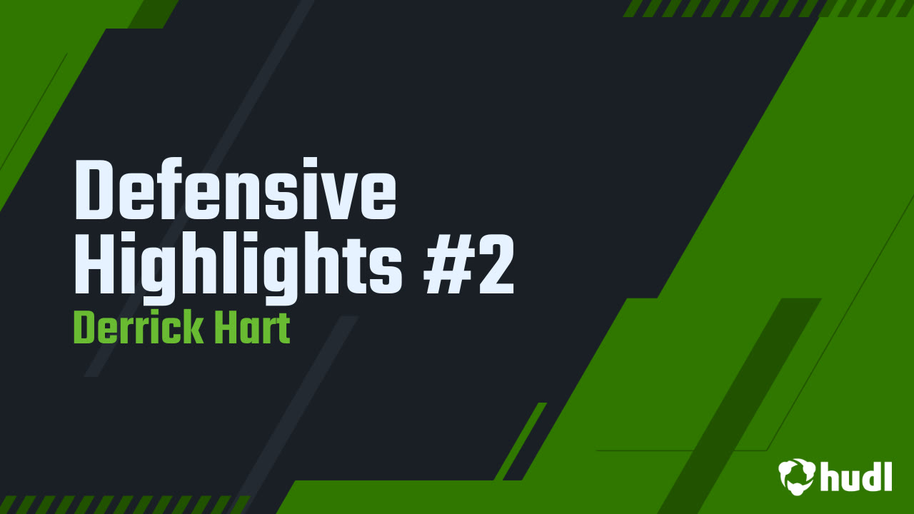 Defensive Highlights #2 - Derrick Hart highlights - Hudl