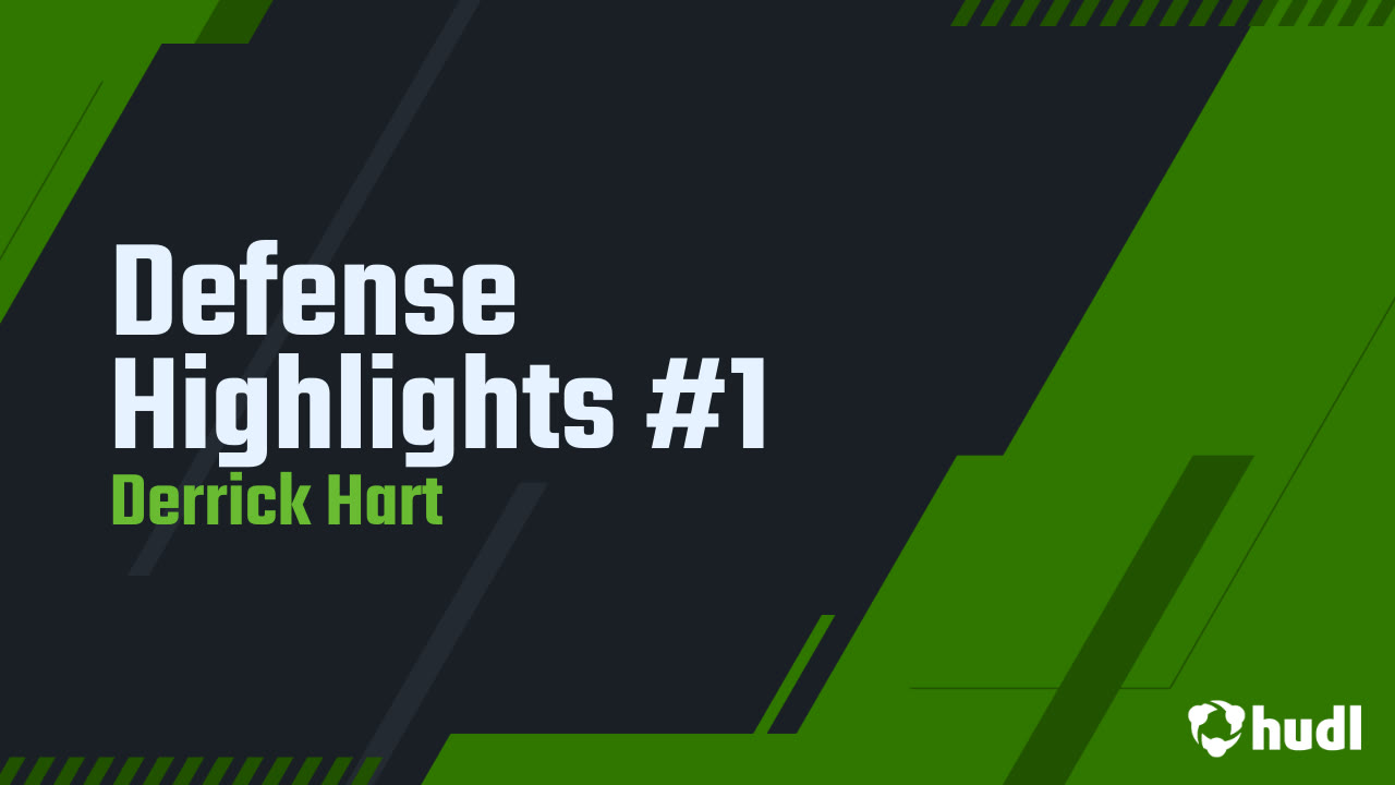 Defense Highlights #1 - Derrick Hart highlights - Hudl