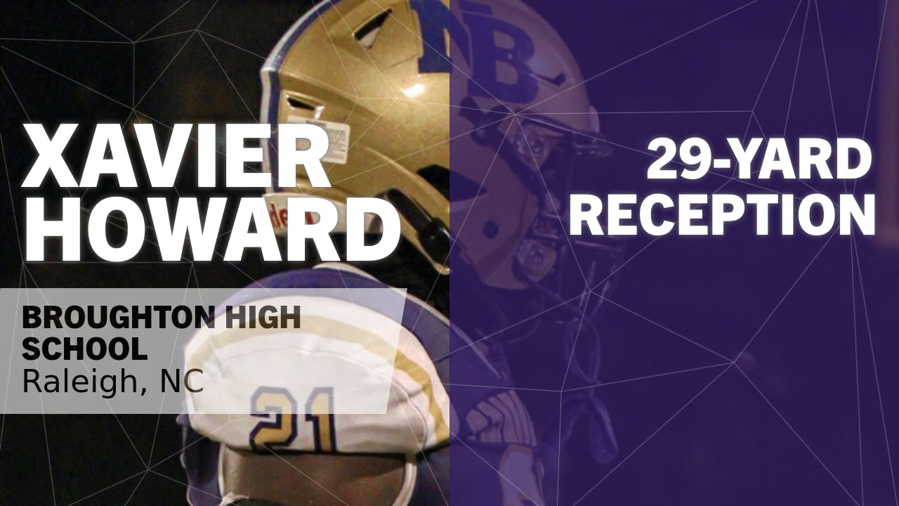 29-yard Reception vs Leesville Road - Xavier Howard highlights - Hudl