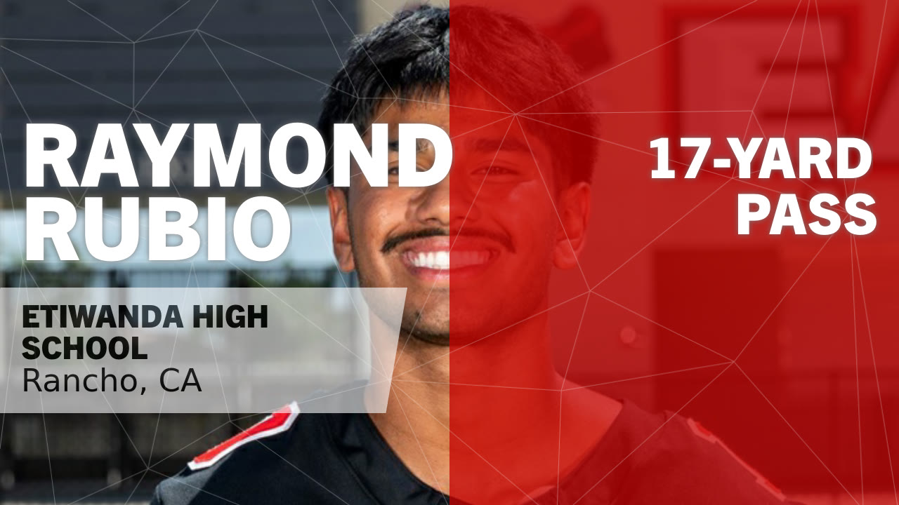 17-yard Pass vs Norco - Raymond Rubio highlights - Hudl