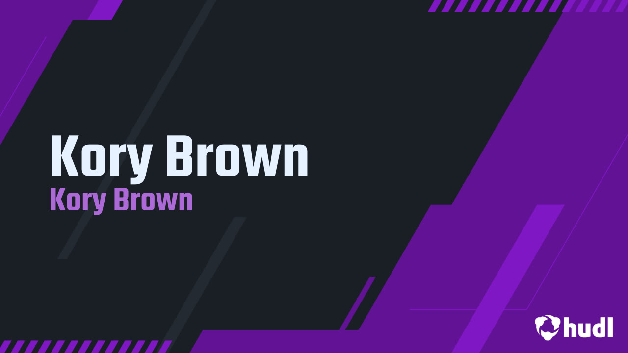 Kory Brown - Kory Brown highlights - Hudl