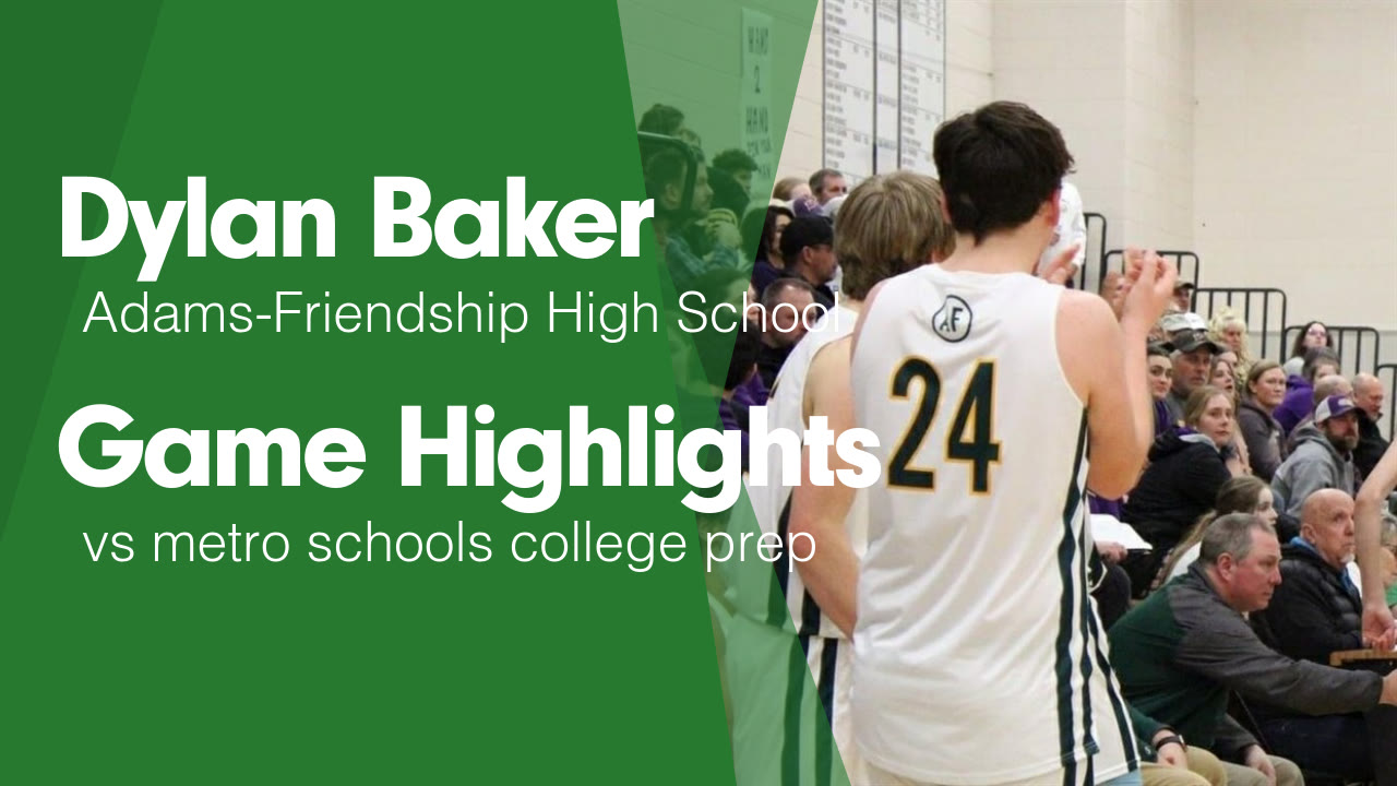Game Highlights vs metro schools college prep - Dylan Baker highlights - Hudl