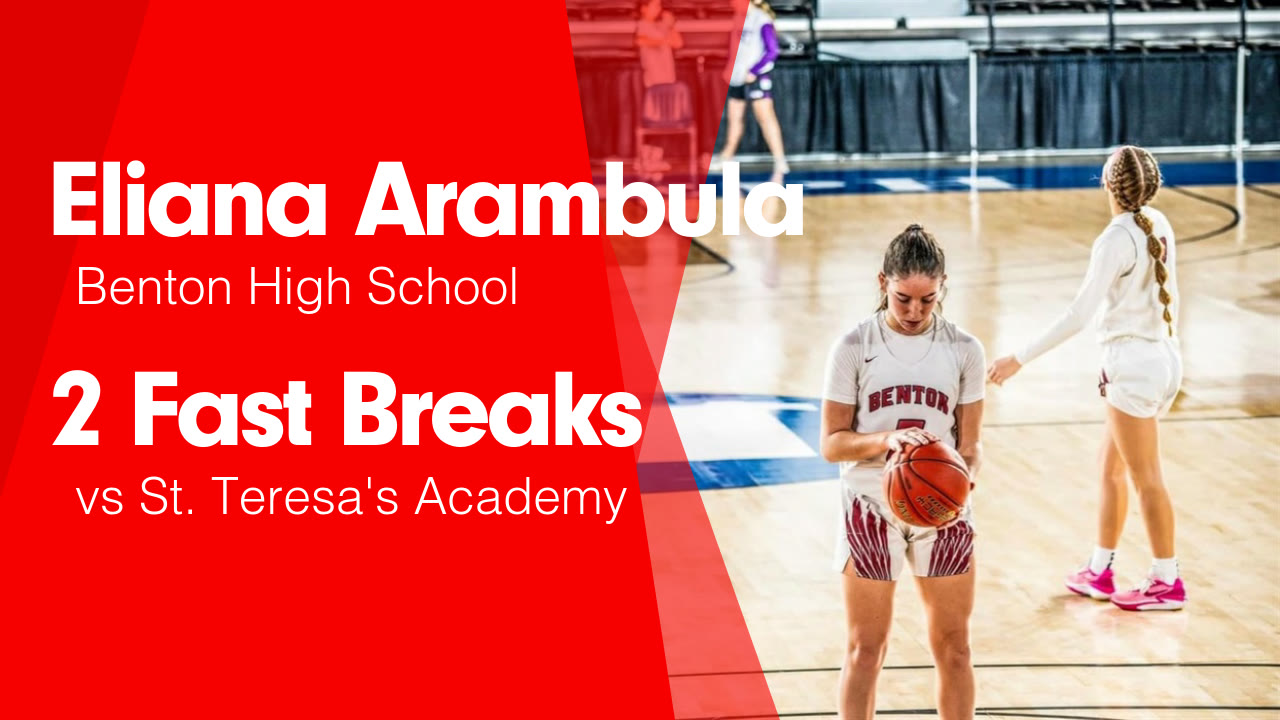 2 Fast Breaks vs St. Teresa's Academy - Eliana Arambula highlights - Hudl