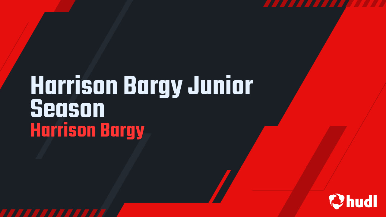 Harrison Bargy Junior Season - Harrison Bargy highlights - Hudl