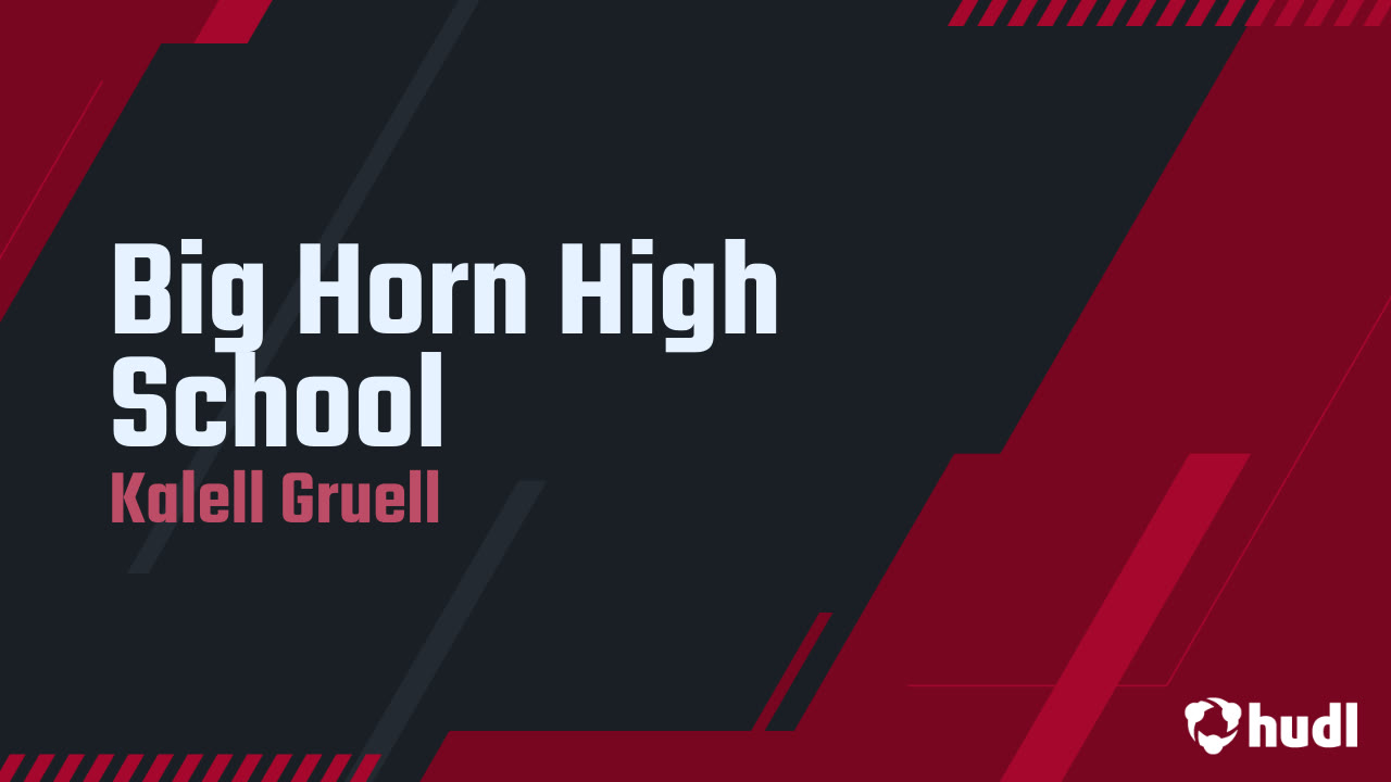Big Horn High School - Kalell Gruell highlights - Hudl